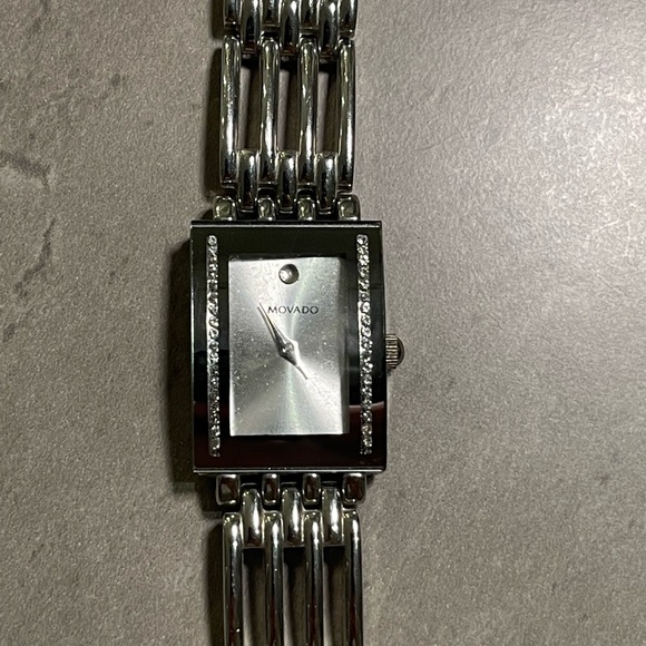 Movado | Accessories | Movado Silver Watch | Poshmark